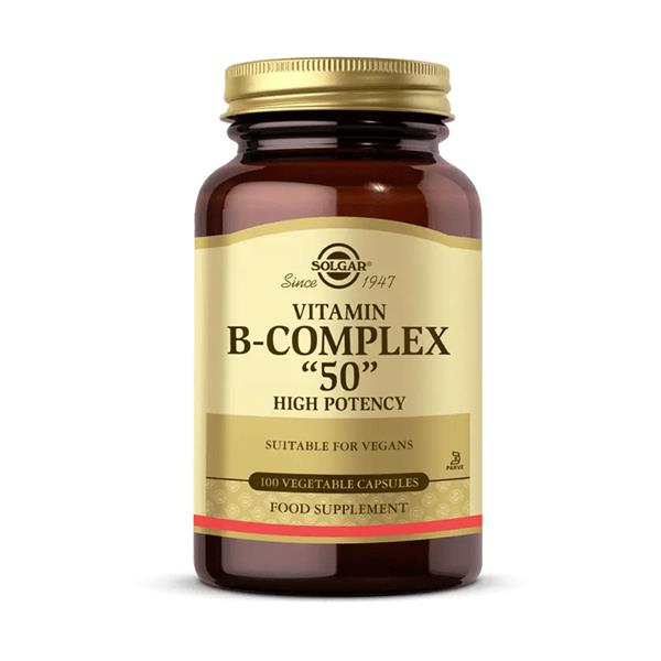 Solgar Vitamin B-Complex "50" 100 Kapsül | Vitamin Dolabı