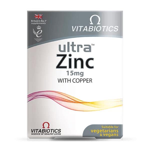 Ultra Zinc 15 mg 60 Tablet | Vitamin Dolabı