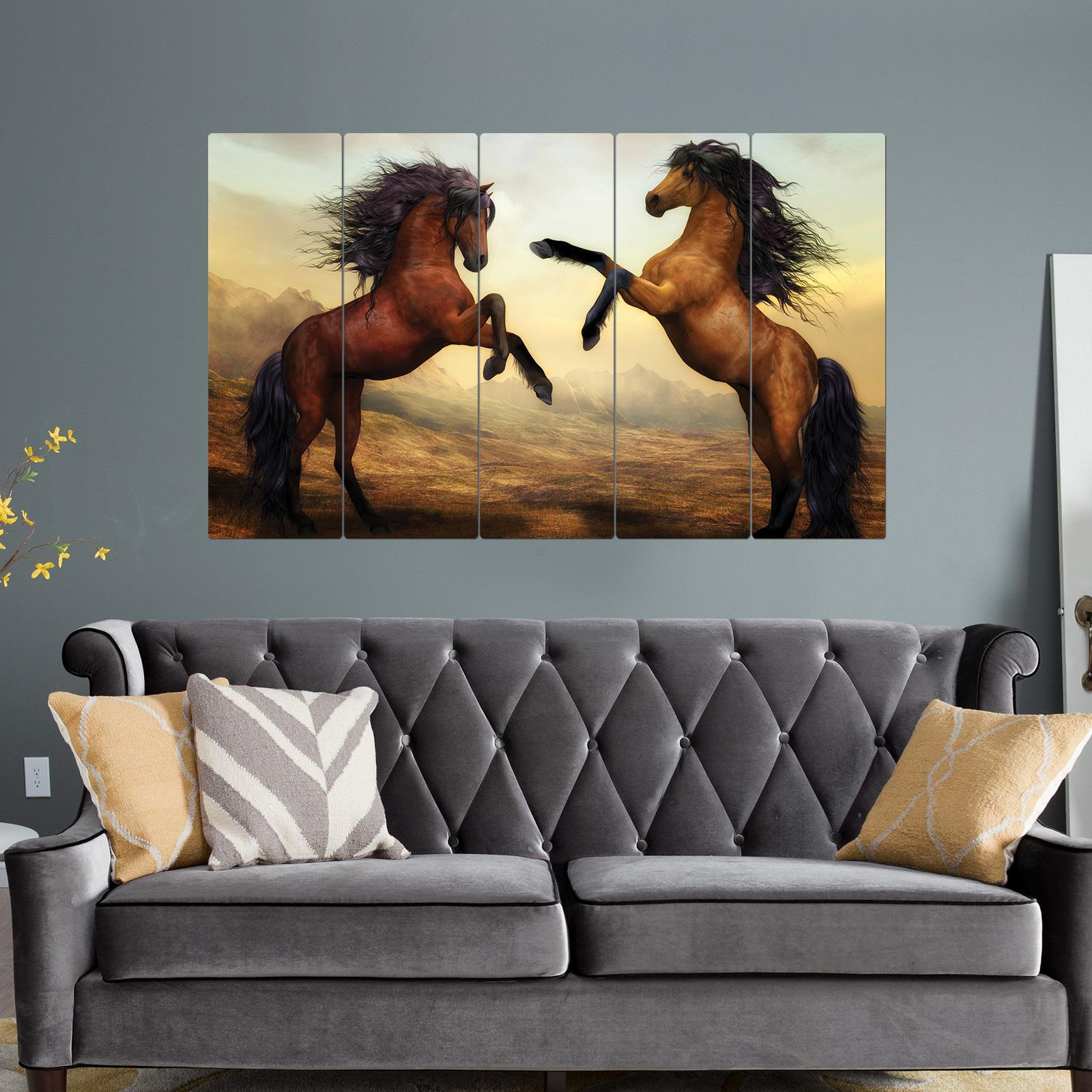 5 Parçalı Ahşap Tablo ASH TB 66