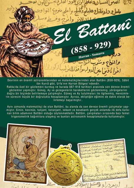 El Battani, Bilim Adamları Okul Posterleri