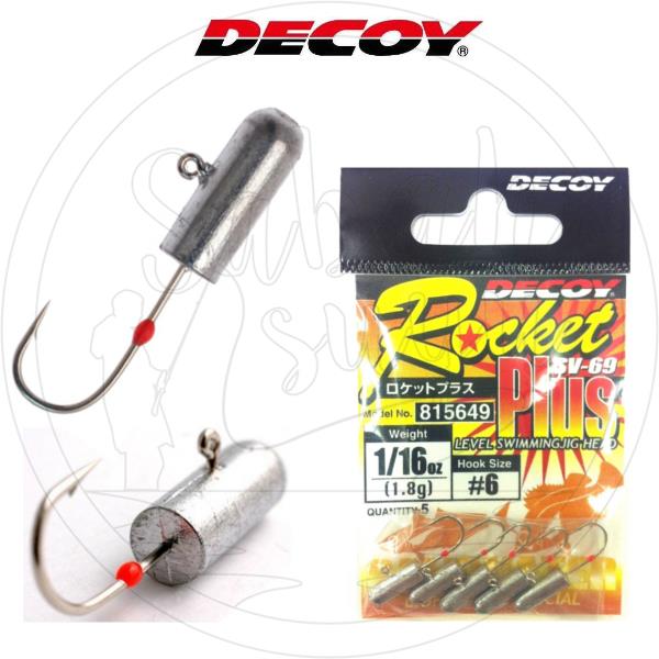 Decoy Rocket Plus SV-69 Jighead 1.8 gr #6