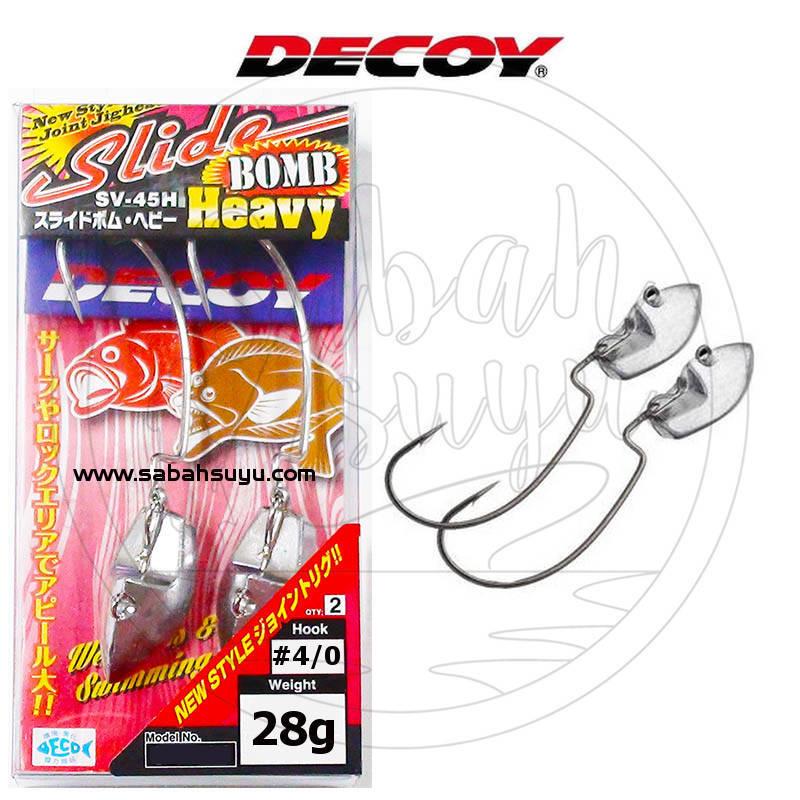 Decoy Slide Bomb Heavy SV-45H Hareketli Jighead 28 gr