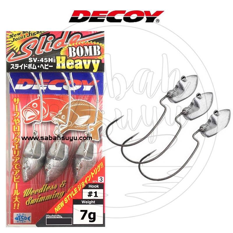 Decoy Slide Bomb Heavy SV-45H Hareketli Jighead 7 gr