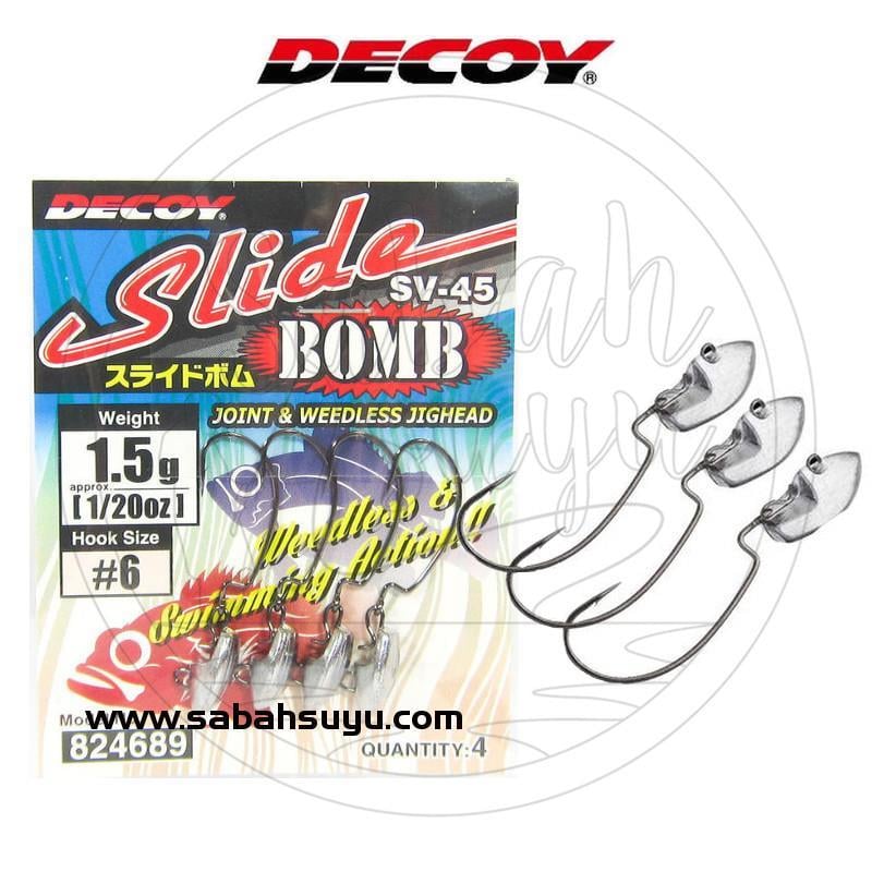 Decoy Slide Bomb SV-45 Hareketli Jighead 1.5 gr