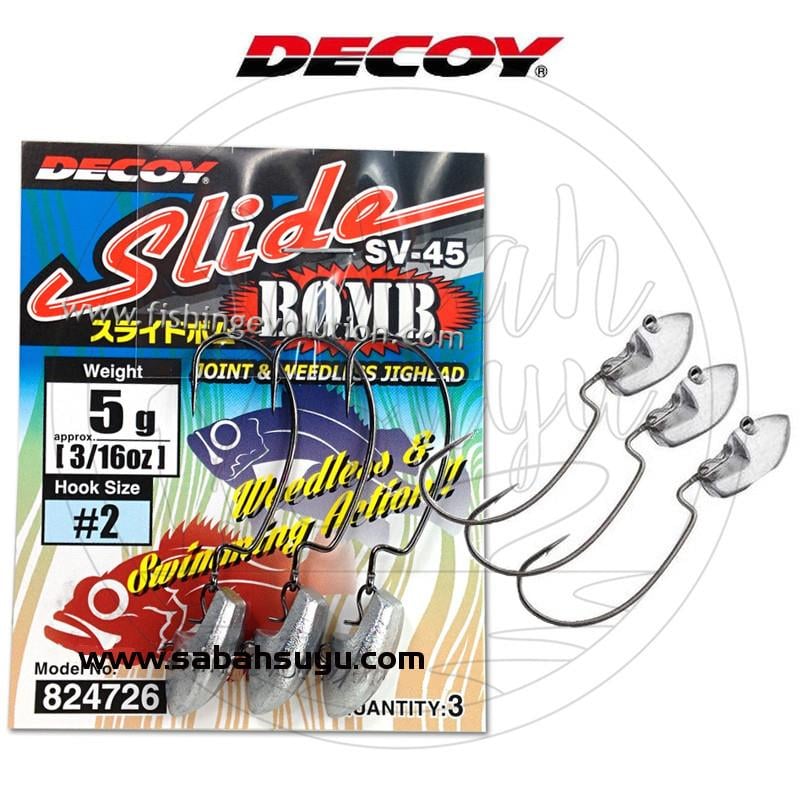 Decoy Slide Bomb SV-45 Hareketli Jighead 5 gr
