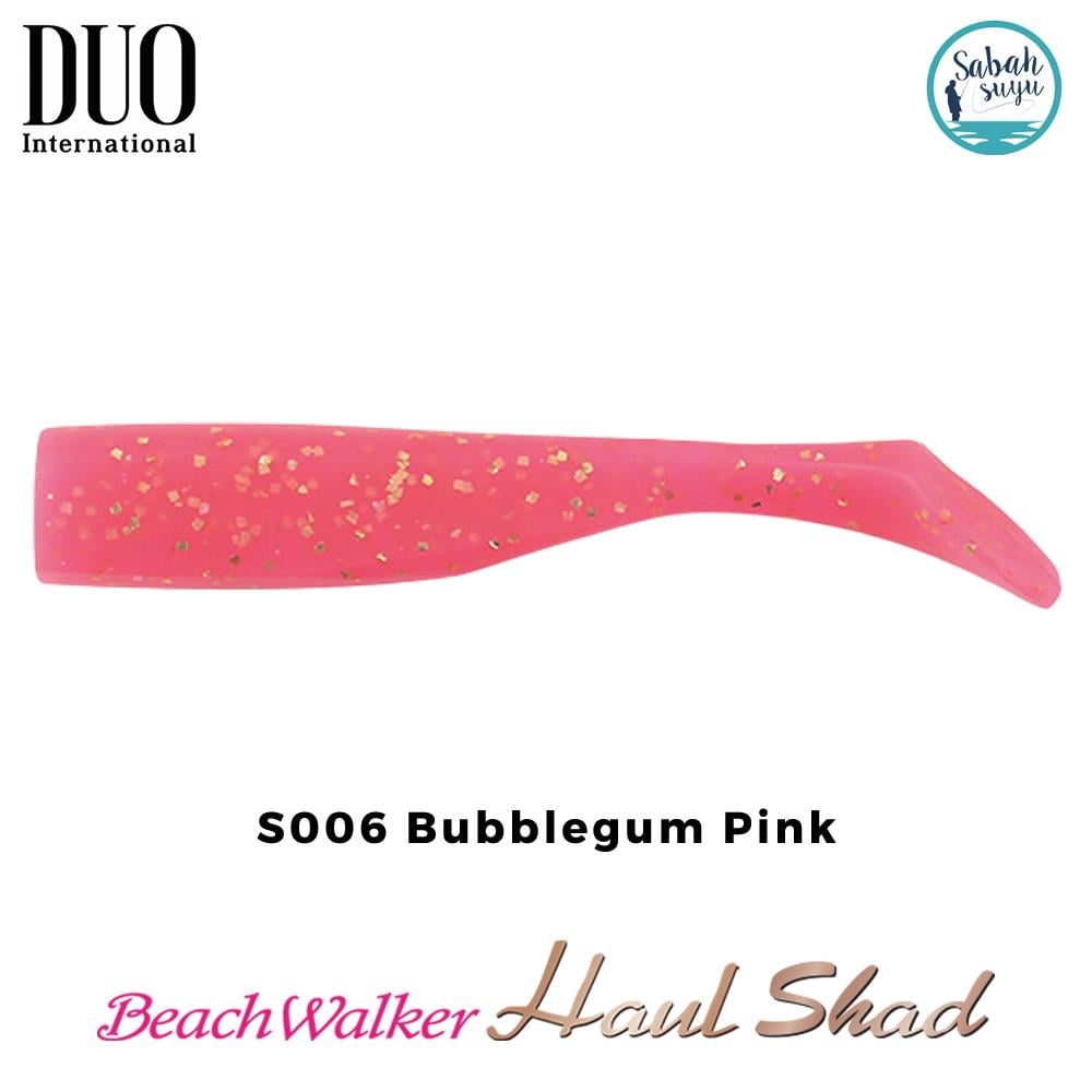 Duo Beach Walker Haul Shad Silikon Kuyruk 9.5 cm S006 Bubblegum Pink