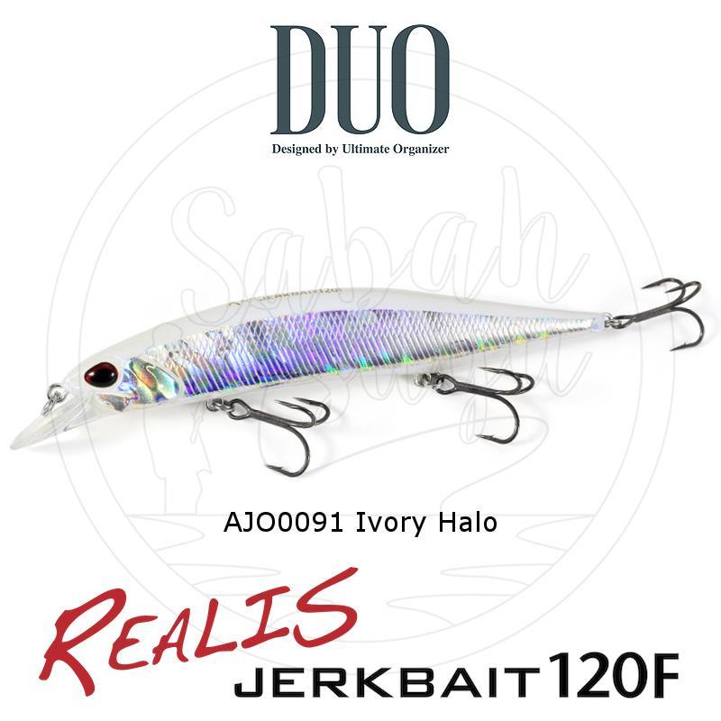 Duo Realis Jerkbait 120F AJO0091 Ivory Halo