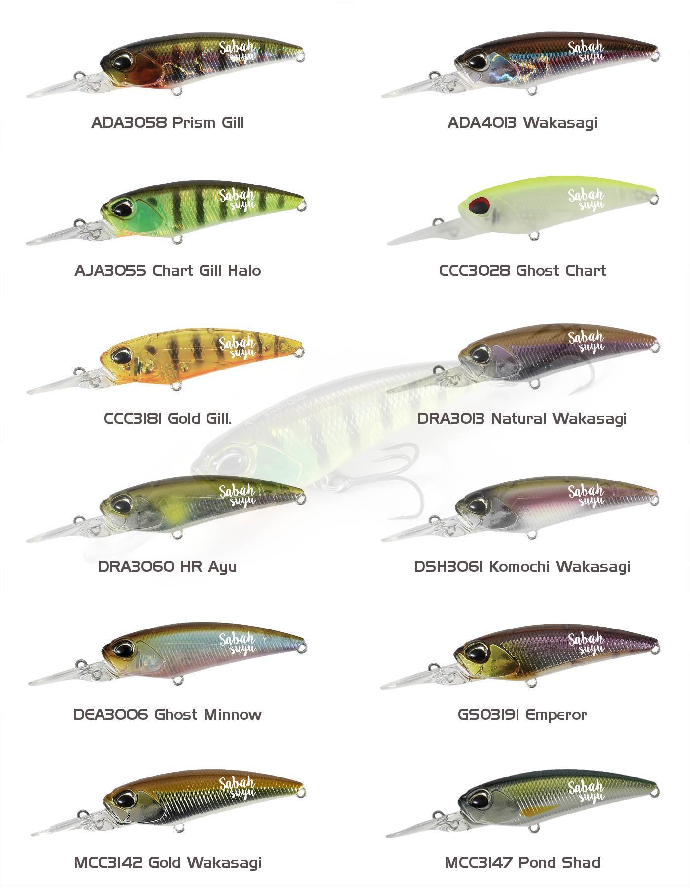 Duo Realis Shad 52MR SP CCC3028 Ghost Chart