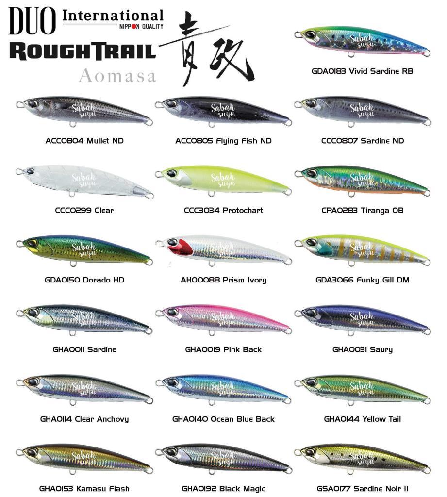 Duo Rough Trail Aomasa 148F GHA0011 Sardine