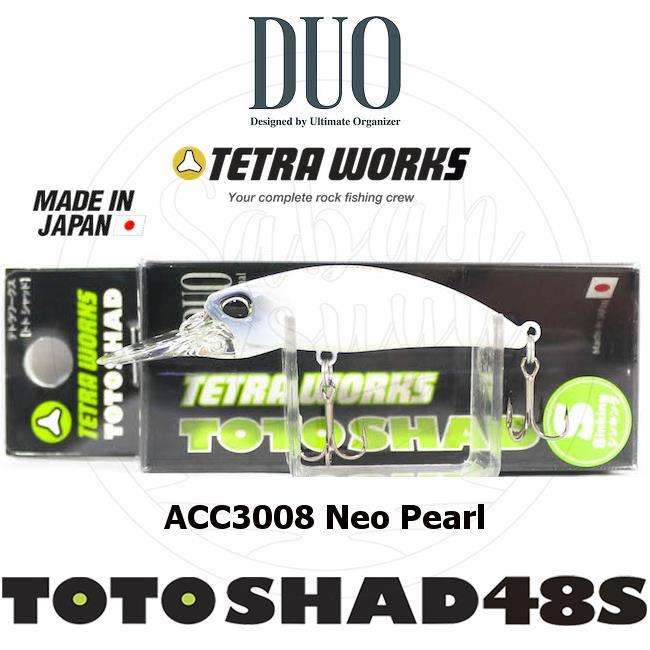 Duo Tetra Works Toto Shad 48S ACC3008 Neo Pearl