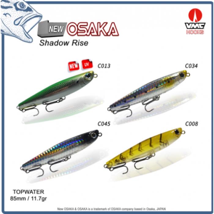 Osaka Shadow Rise Topwater 8.5cm 11.7gr Maket Balık C045
