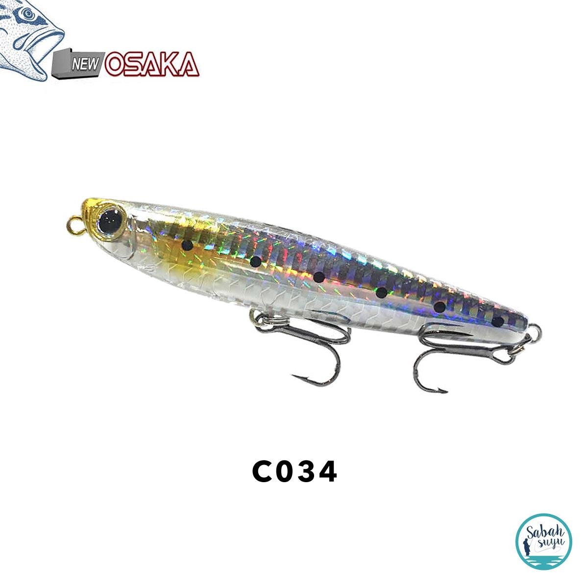 Osaka Shadow Rise Topwater 8.5cm 11.7gr Maket Balık C034
