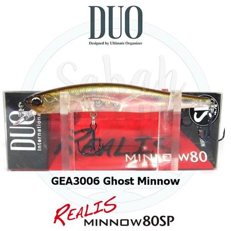Duo Realis Minnow 80SP GEA3006 Ghost Minnow