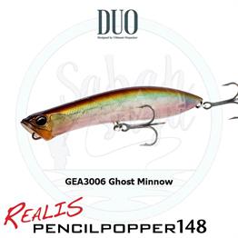 Duo Realis Pencil Popper 148 GEA3006 Ghost Minnow
