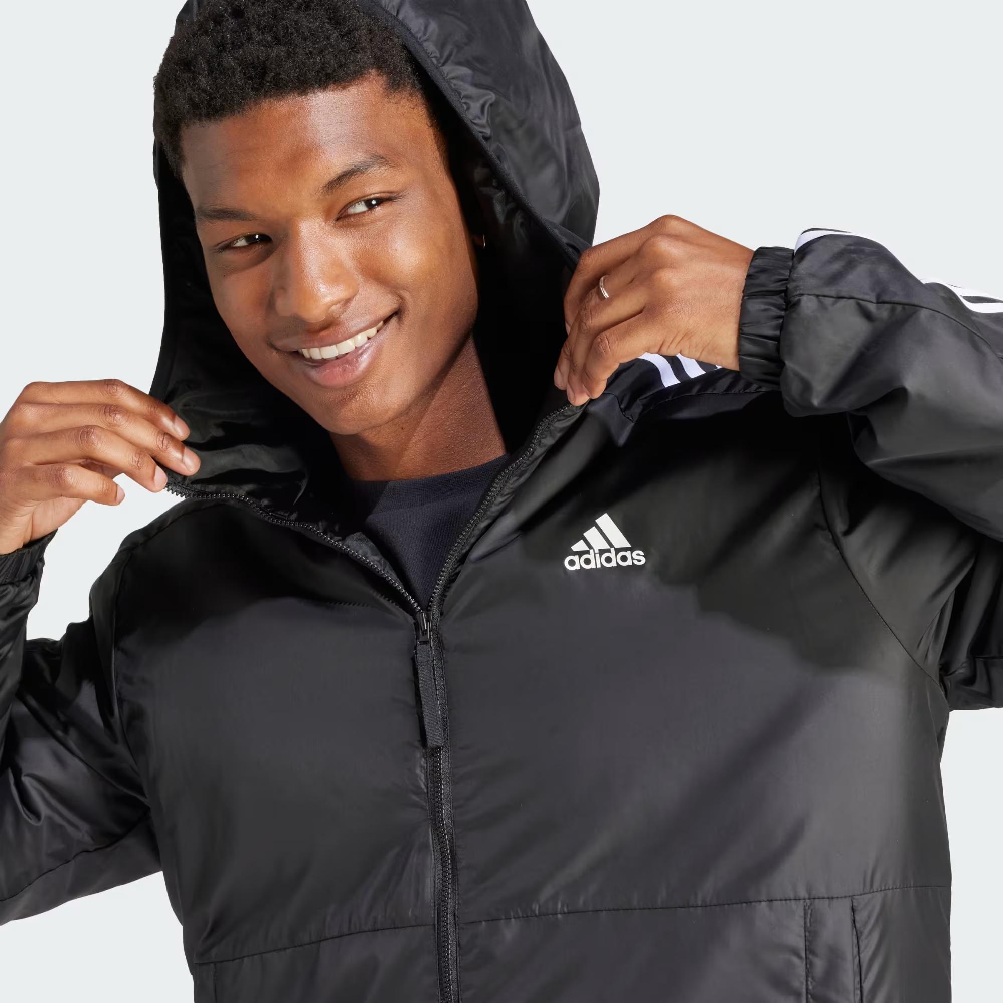 Adidas Essentials 3 Stripes Insulated Erkek Mont