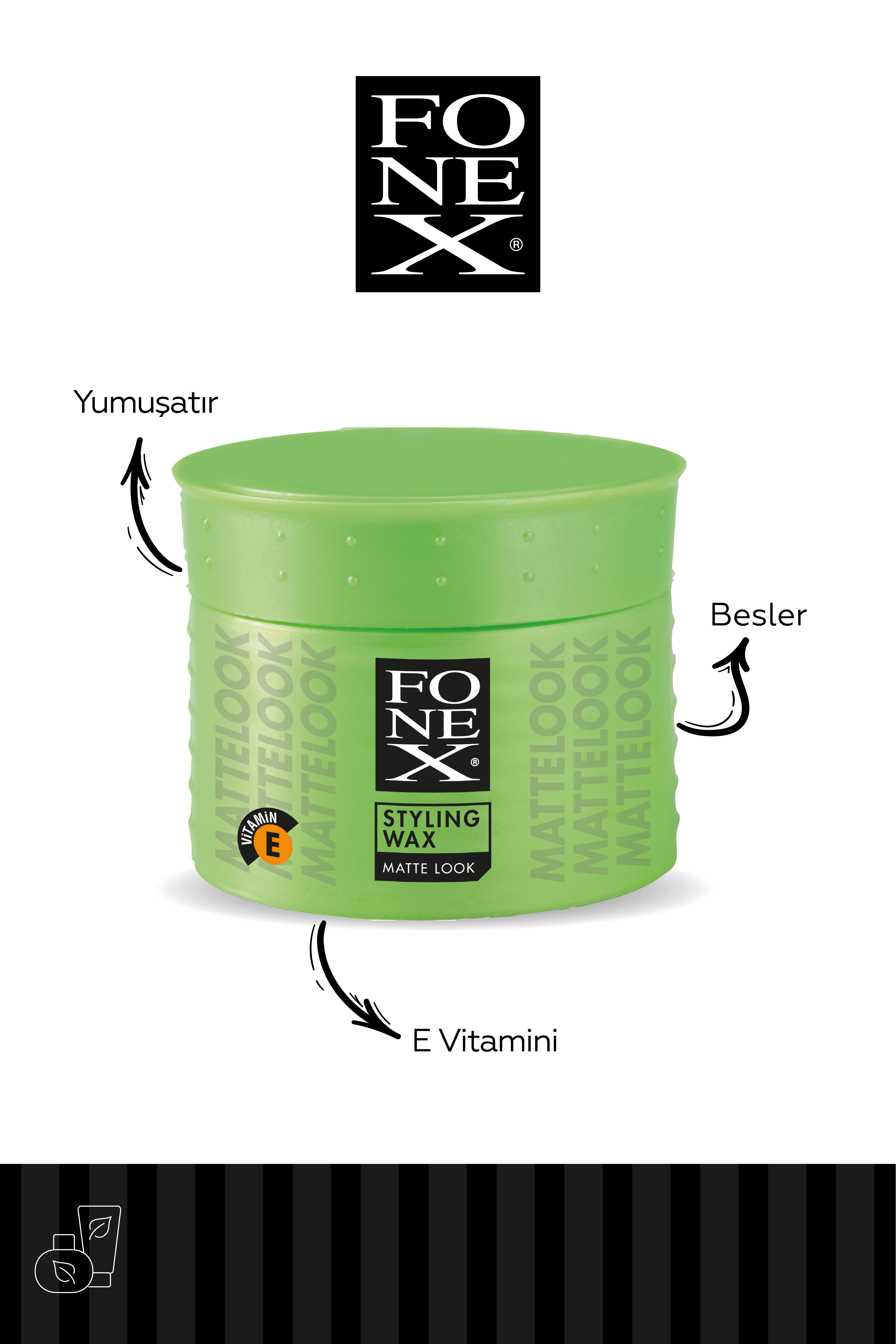 Fonex Matte Look Wax 100 ML Wax | Fonex Kozmetik