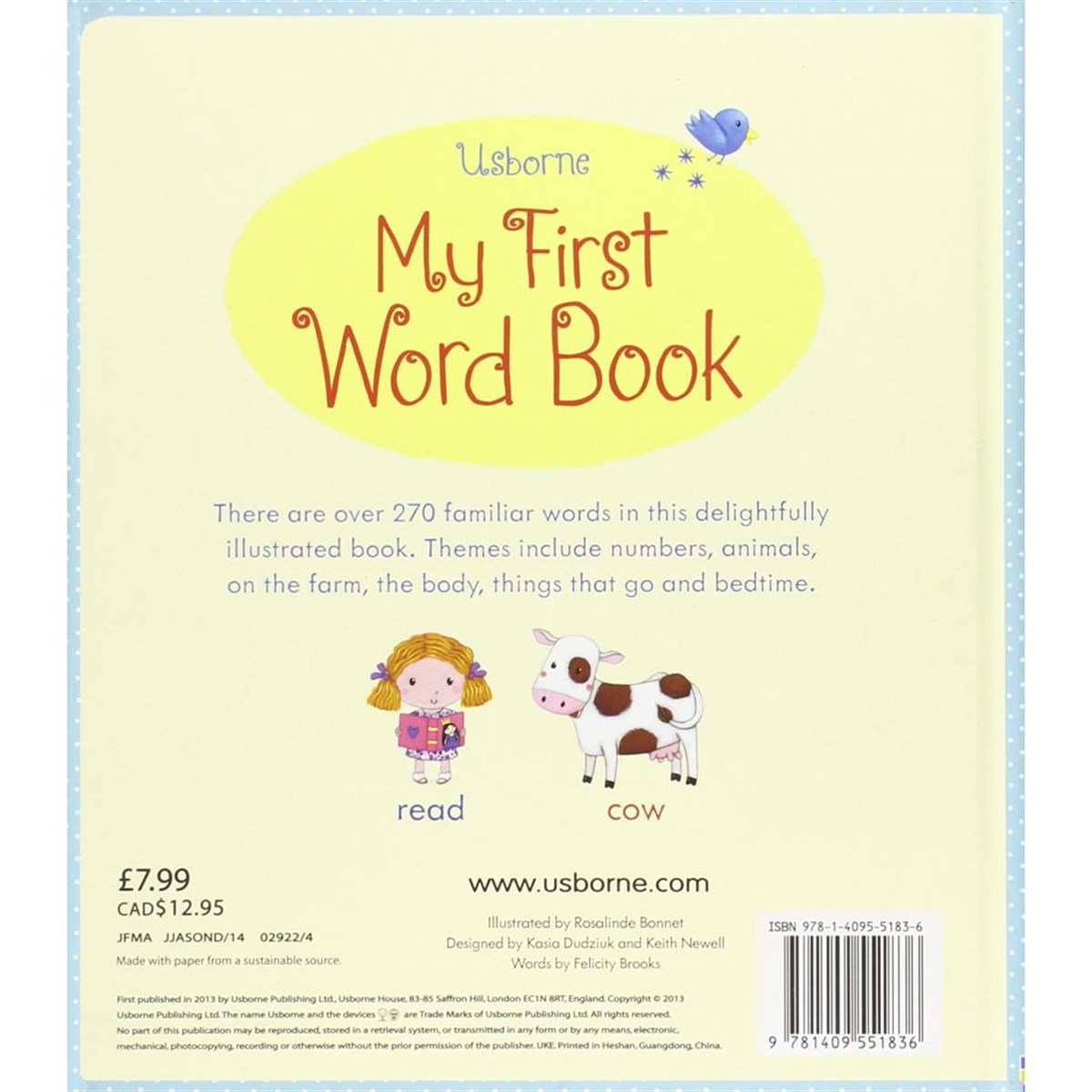 Usborne My First Word Book I Kids and Nests