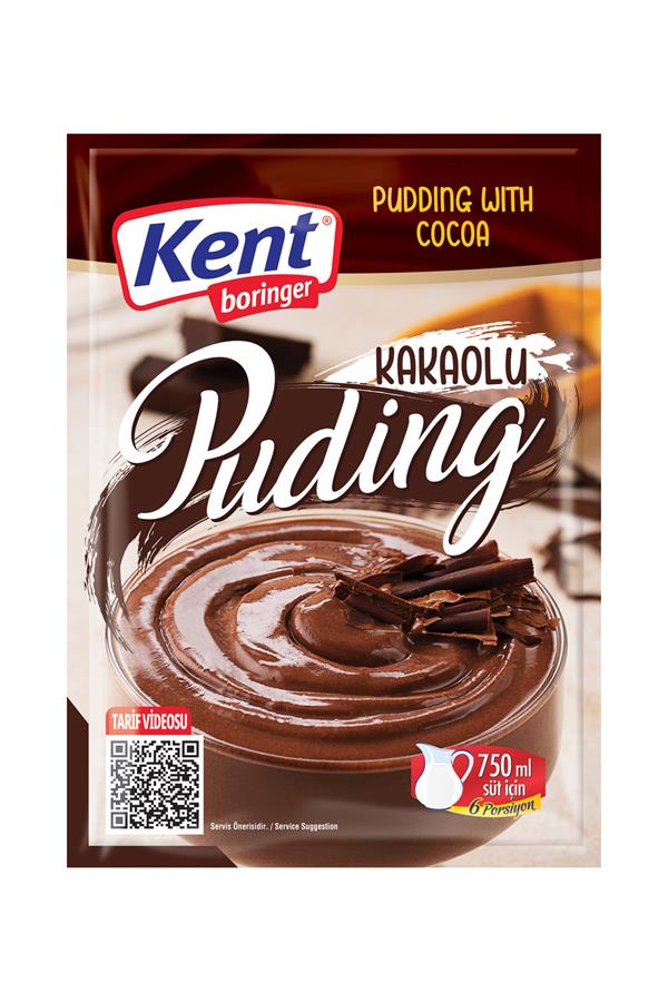 Kent Boringer Kakaolu Puding 147g*3 adet