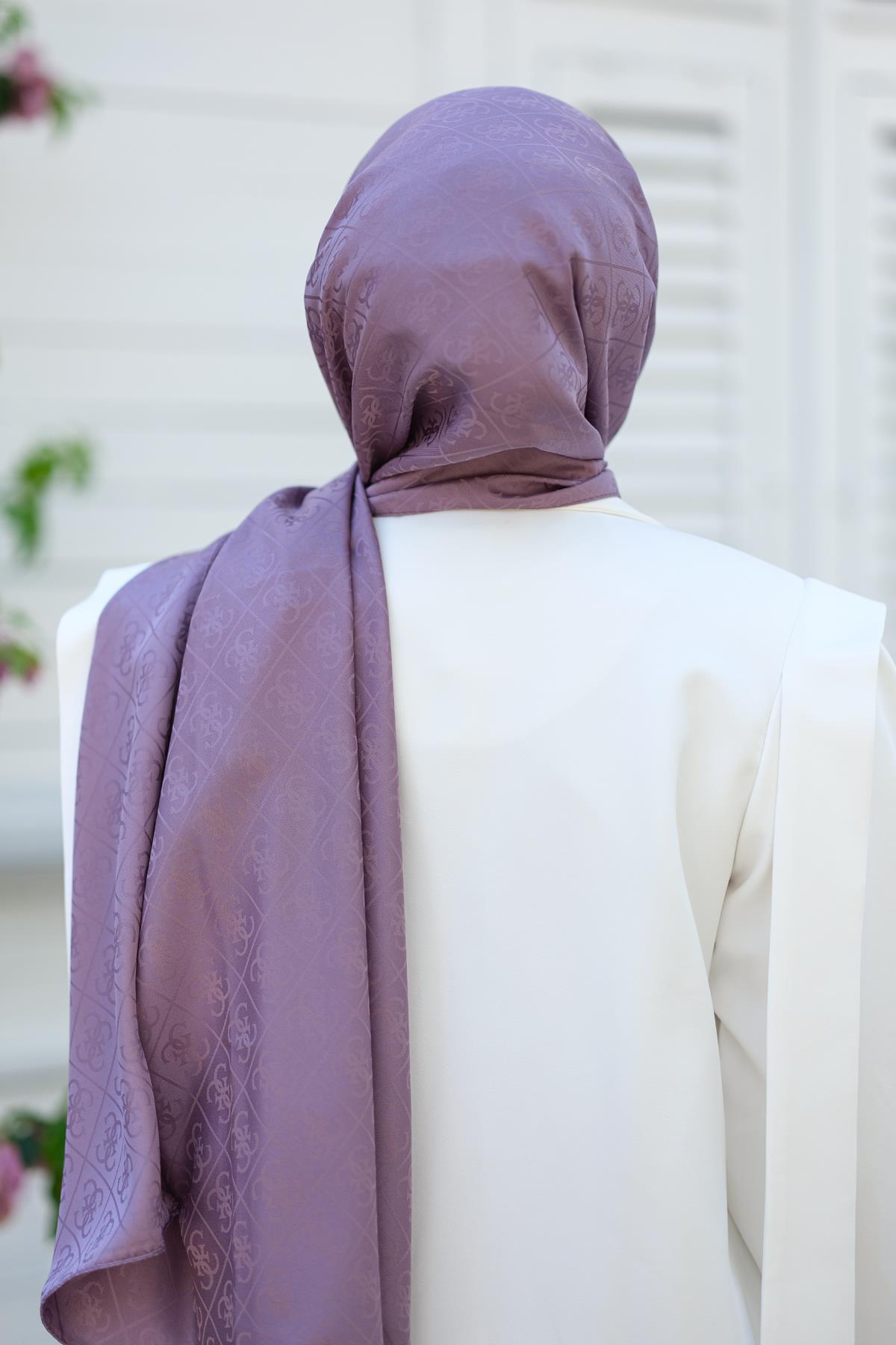 Monogram Jakar Şal Mor