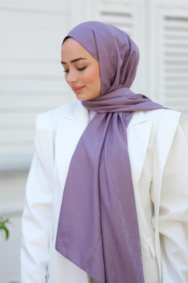 Monogram Jakar Şal Mor
