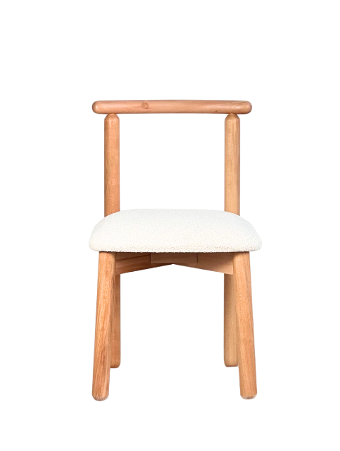 Woodenbend Merlin Natural Ahşap Dikdörtgen Açılır Masa Sandalye Takımı ...