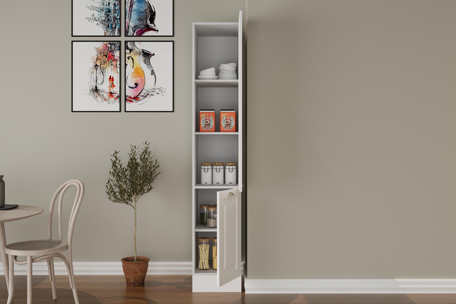 Sherry 40 Cm Boy Dolabı