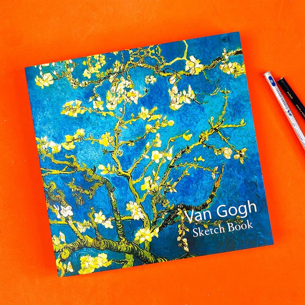 Van Gogh Tasarımlı Sketch Book