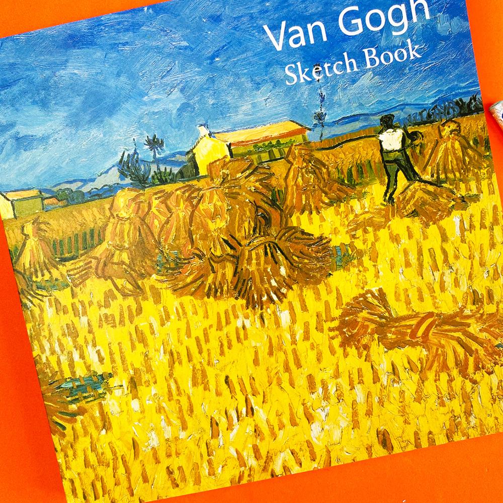 Van Gogh Tasarımlı Sketch Book