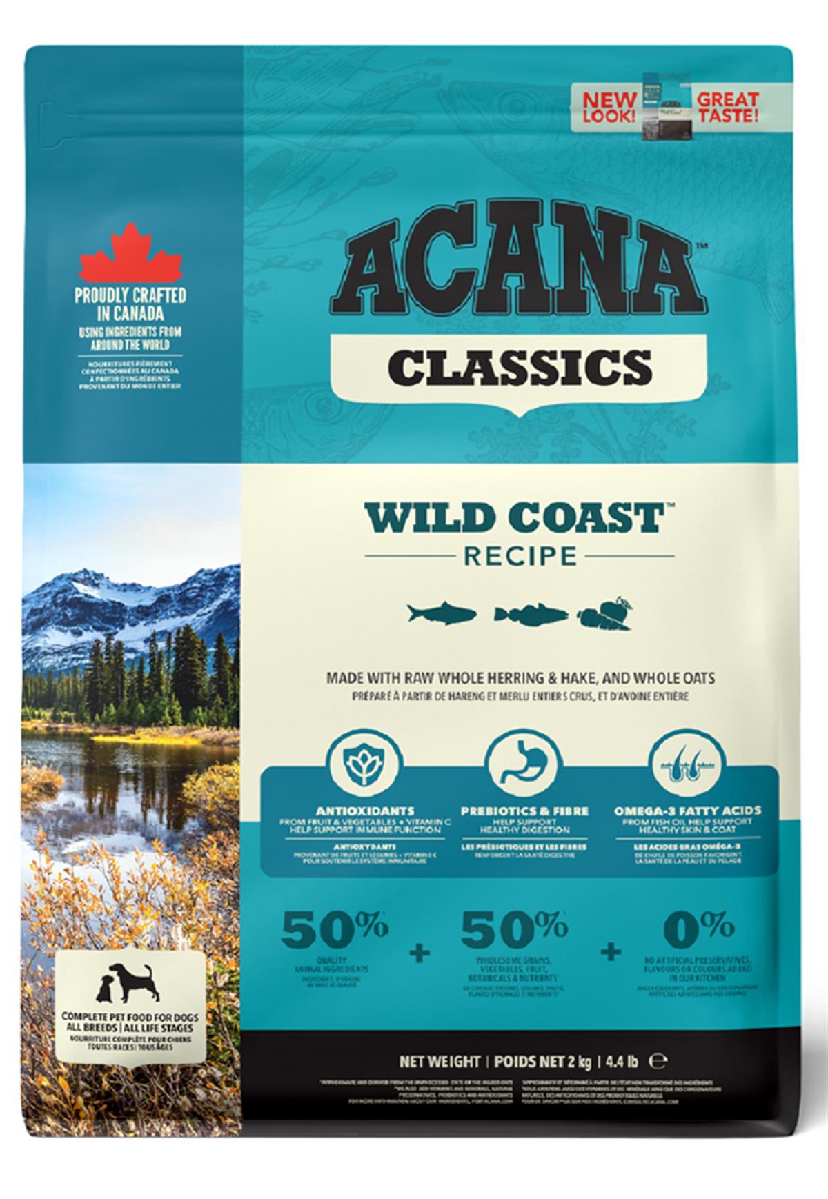 Acana Classics Wild Coast Balıklı Köpek Maması 9,7 kg | ZooPet