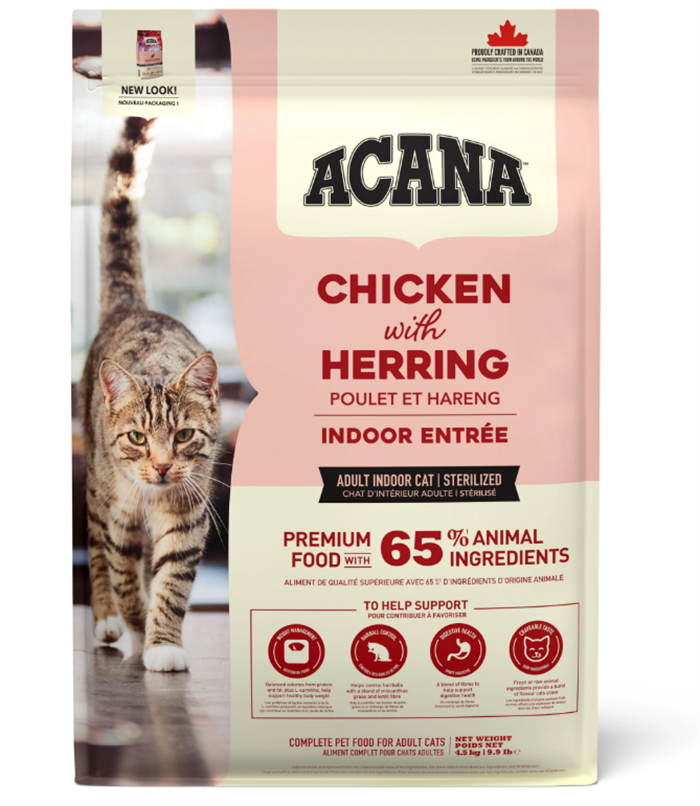 Acana Highest Protein (Yüksek Protein) Indoor Sterılısed Yetişkin Kedi Maması 4,5 kg | ZooPet