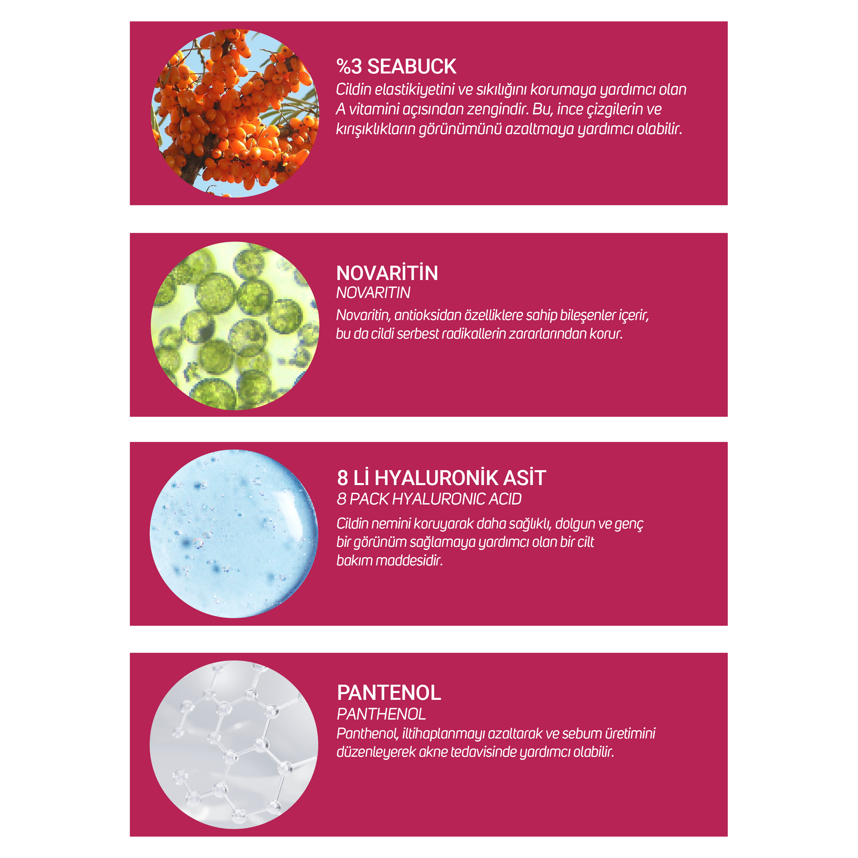 Novoretin Retinol and Beyond %3 Sea Buckthorn Serum 30 Ml