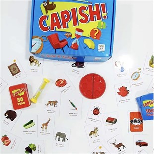 Capish – Düşünme ve Konuşma Becerisini Geliştiren Oyun - Kaptan Oyuncak