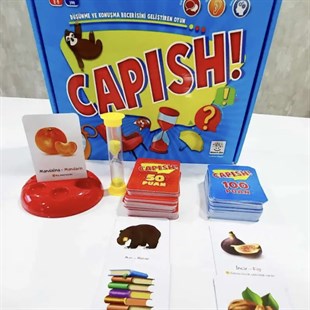 Capish – Düşünme ve Konuşma Becerisini Geliştiren Oyun - Kaptan Oyuncak