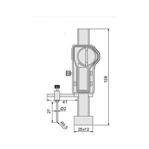 Accud Mini Digital Height Gage