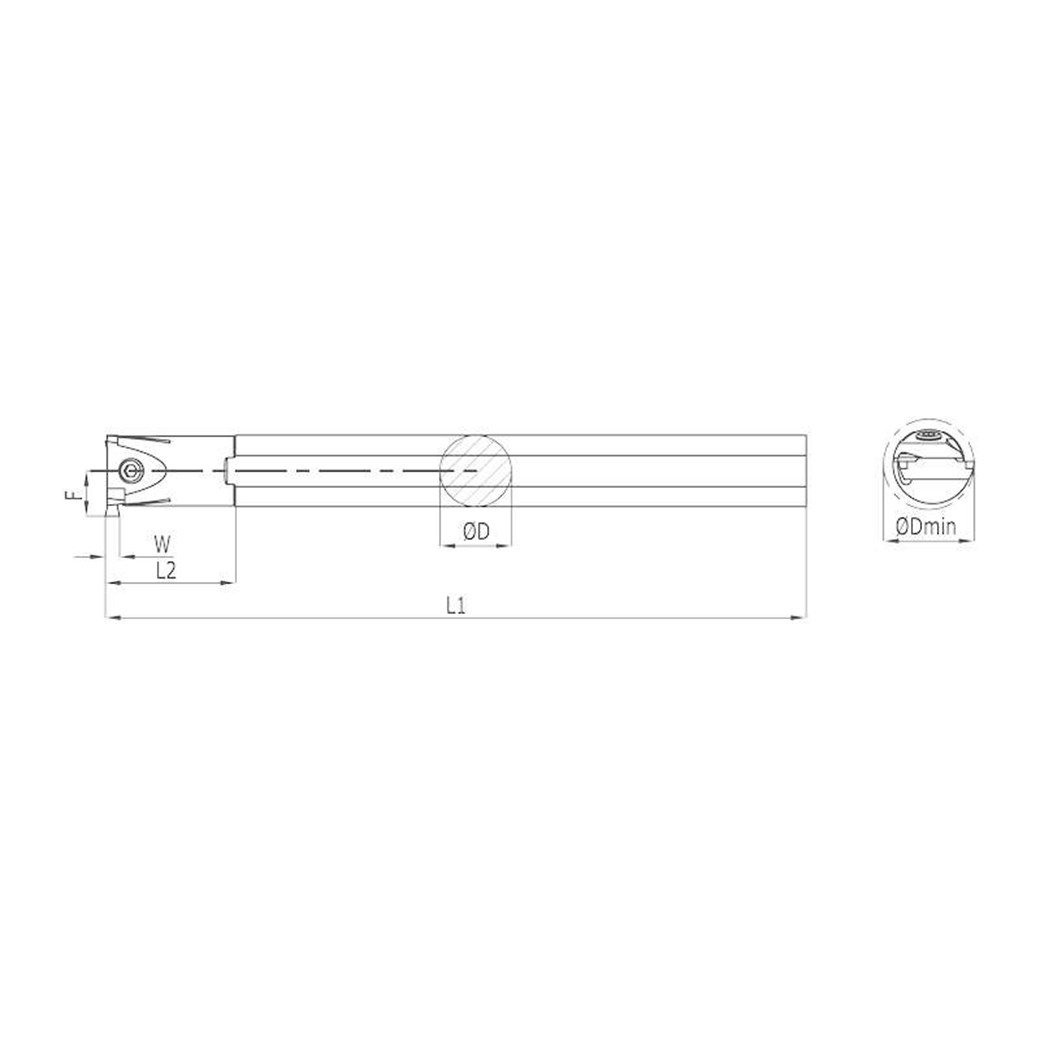 Heikenei Igt Zcc2 Sol İç Çap Kanal Kateri Zcc ZT.D