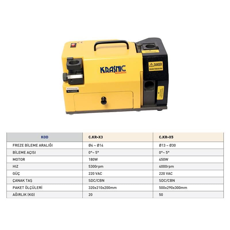 Krasnic Milling Cutter Grinding Machine