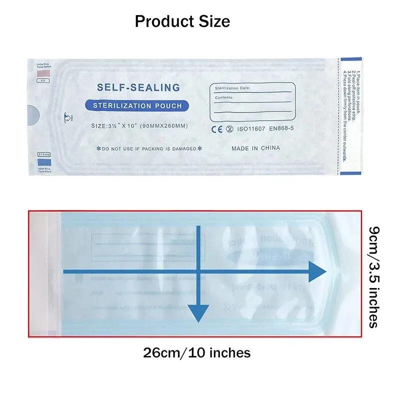 Steril zarfı - Steril poşeti - Sterilizasyon paketi 20 adet