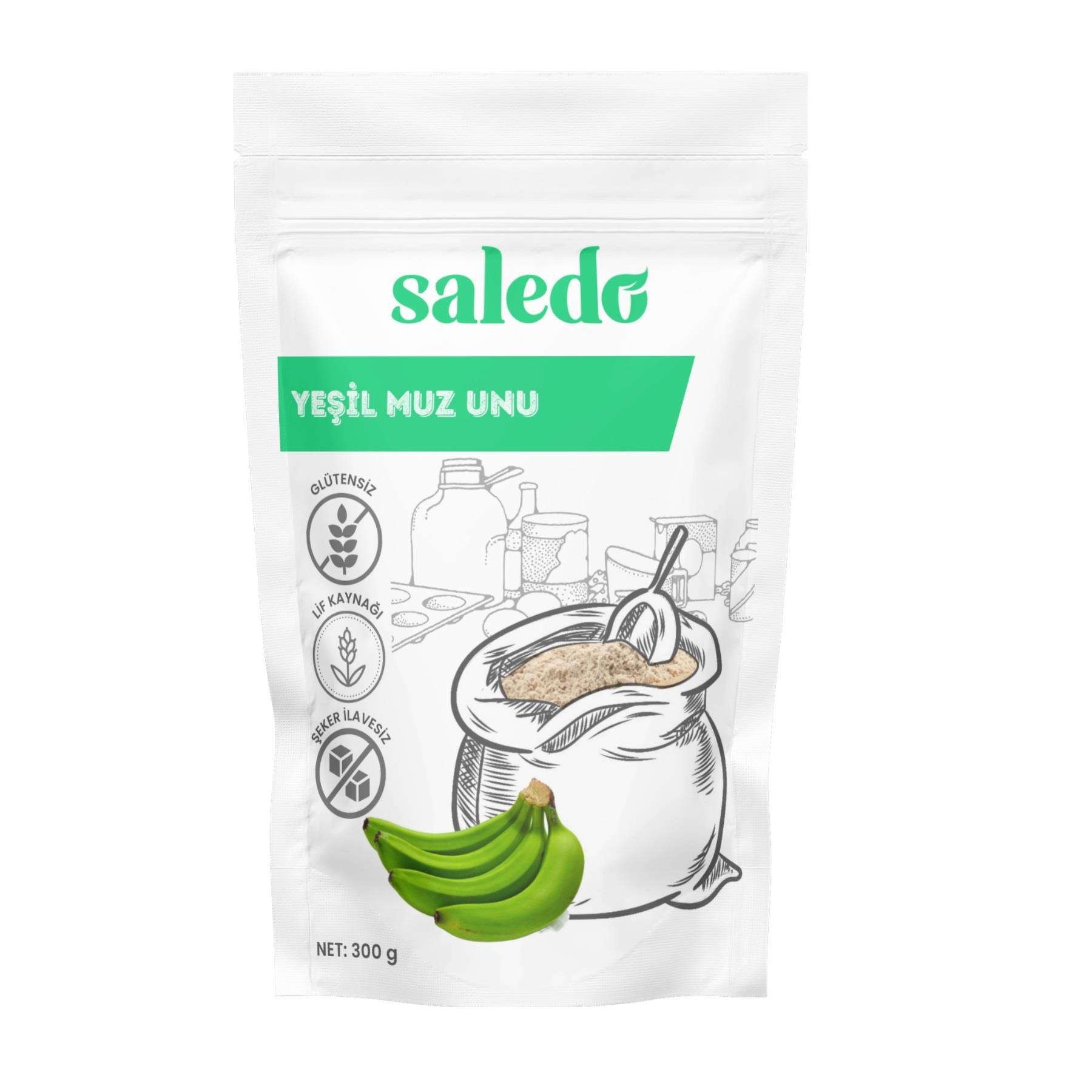 Yeşil Muz Unu 300gr