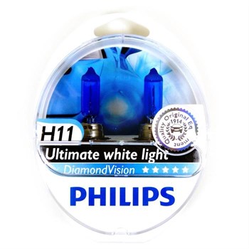 Philips H11 Diamond Vision Ultra Beyaz Işık 5000K