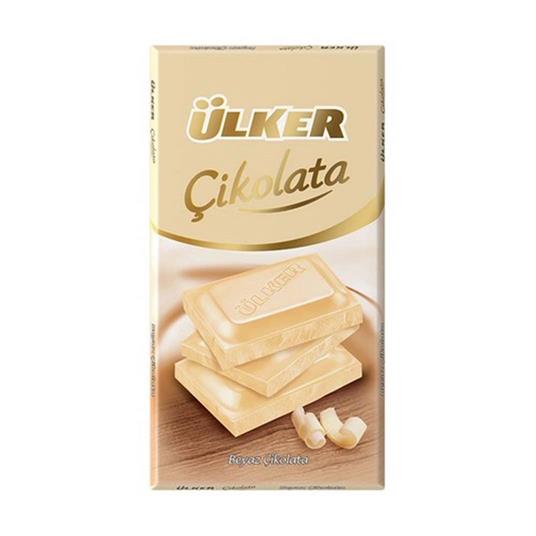 Ülker Tablet Çikolata Beyaz 70 Gr