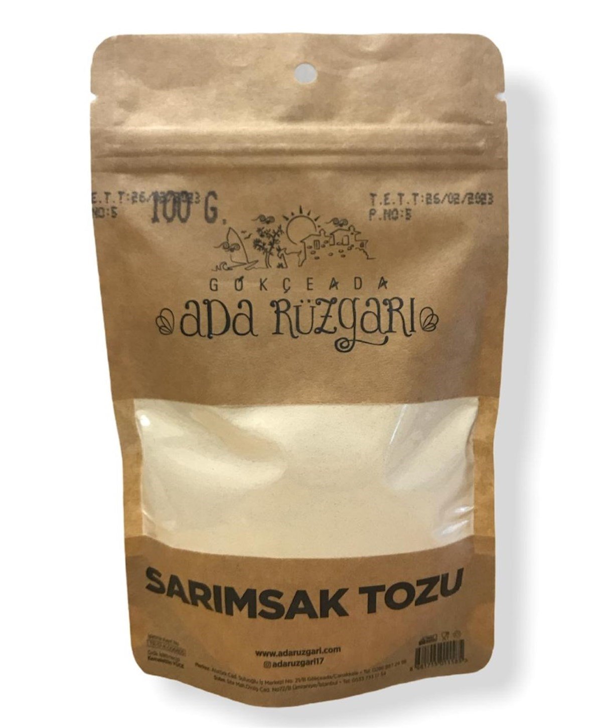 Gökçeada Sarımsak Tozu 100 gr.