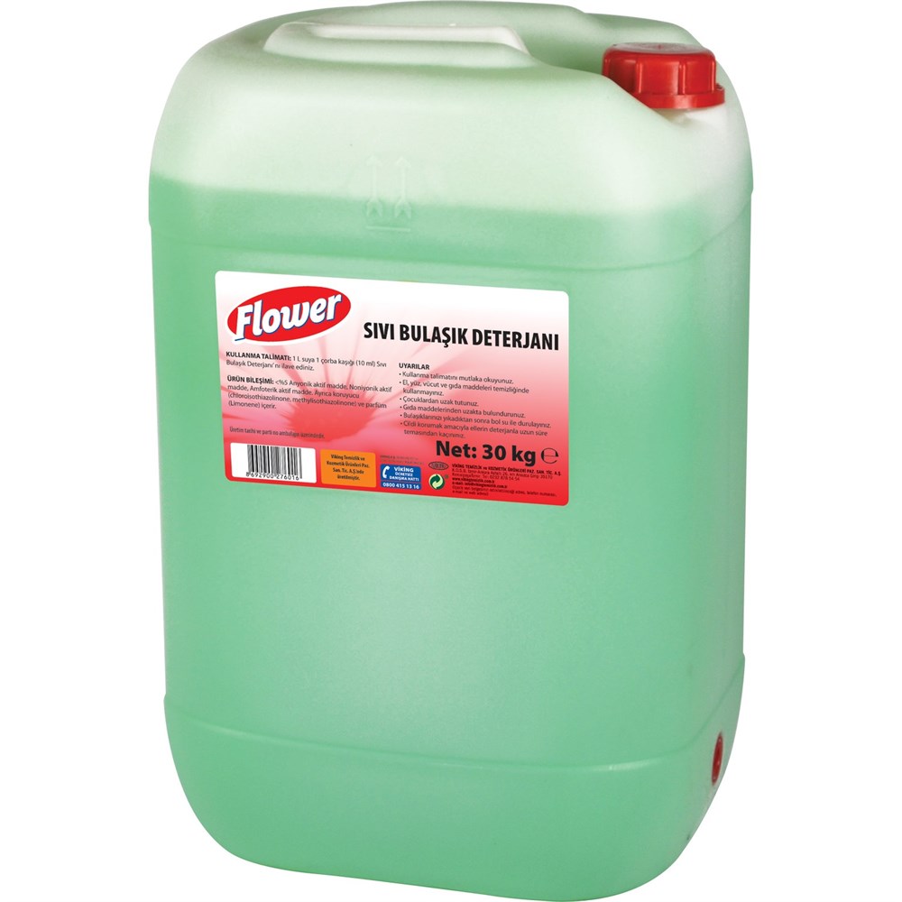 FLOWER SIVI BULAŞIK DETERJANI 30 KG