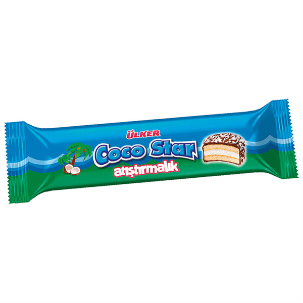 ÜLKER COCO STAR ATIŞ ÇİKOLATA 66 GR 500-7