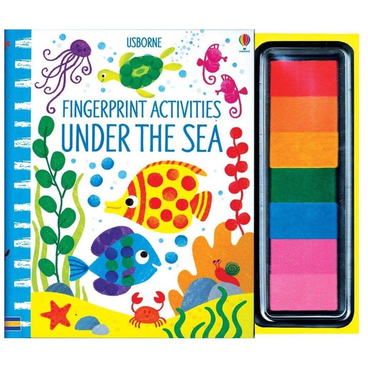 Usborne Fingerprint Activities Under the Sea