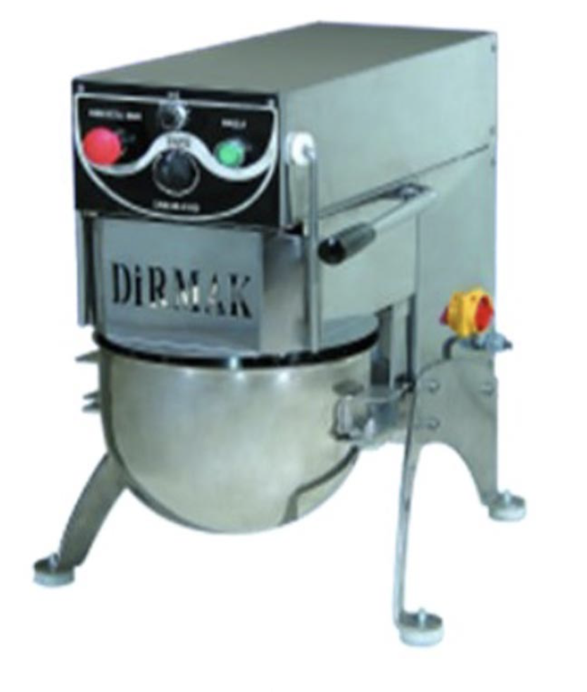 Dirmak IBT Serisi Planet Mikser 10 Litre Kapasiteli Hız Kontrollü IBT-12-VE