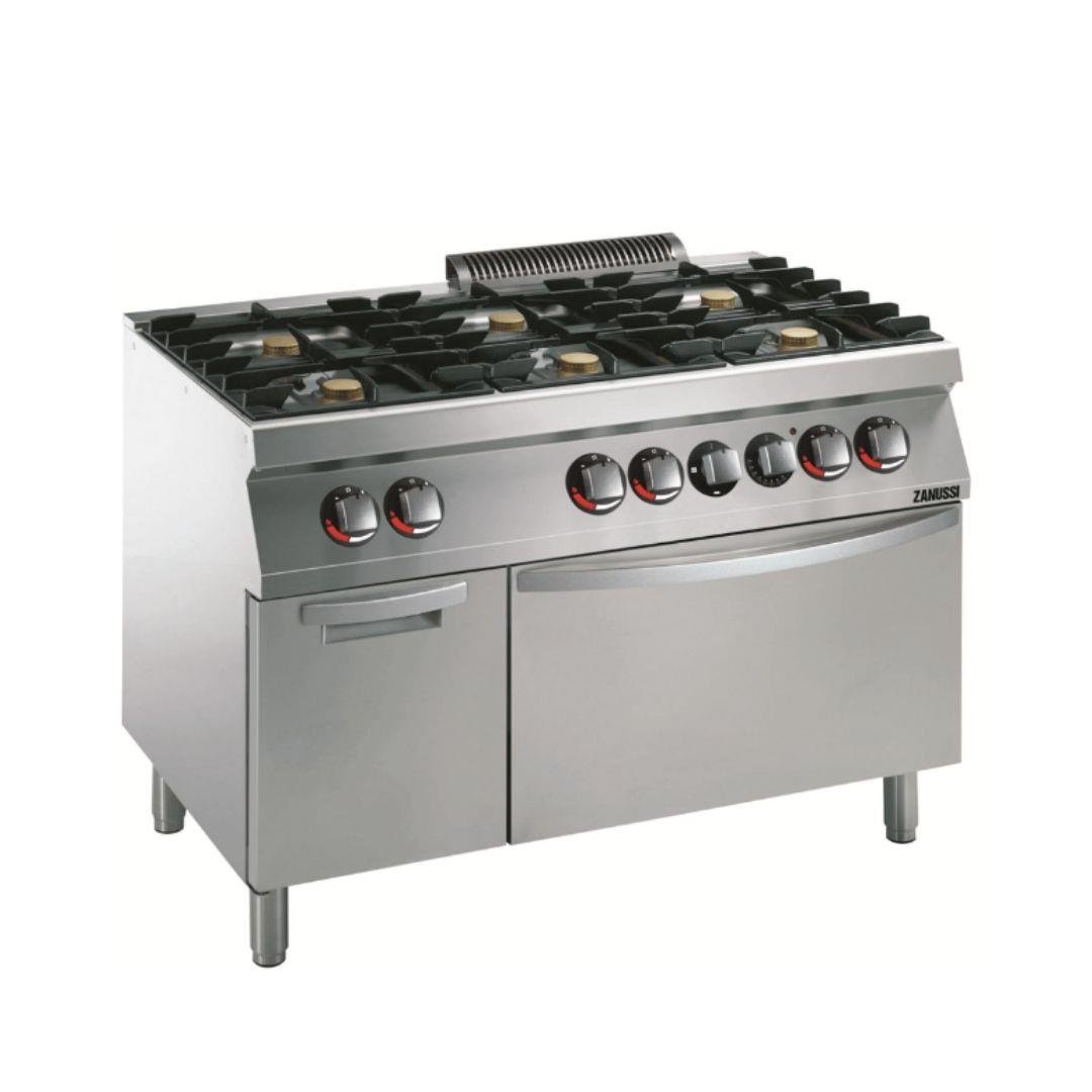 Zanussi Elektrikli Fırınlı Gazlı Kuzine Ocak 120x70x85 cm 372006