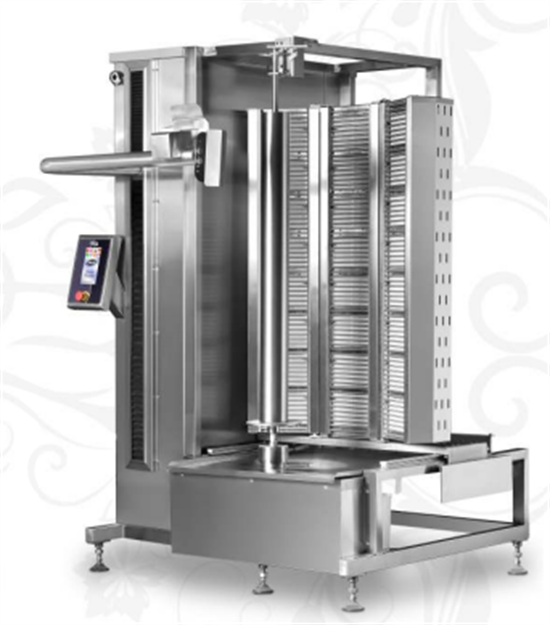 Pimak 8+8+8 Radyanlı Gazlı Otomatik Döner Robotu PDR500-G