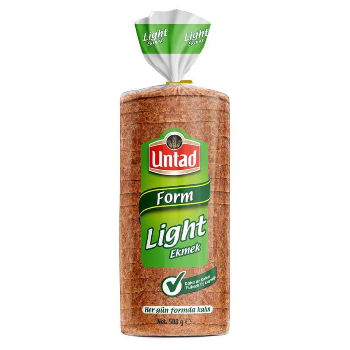 Untad Form Light Ekmek 500g Şeker İlavesiz Vegan