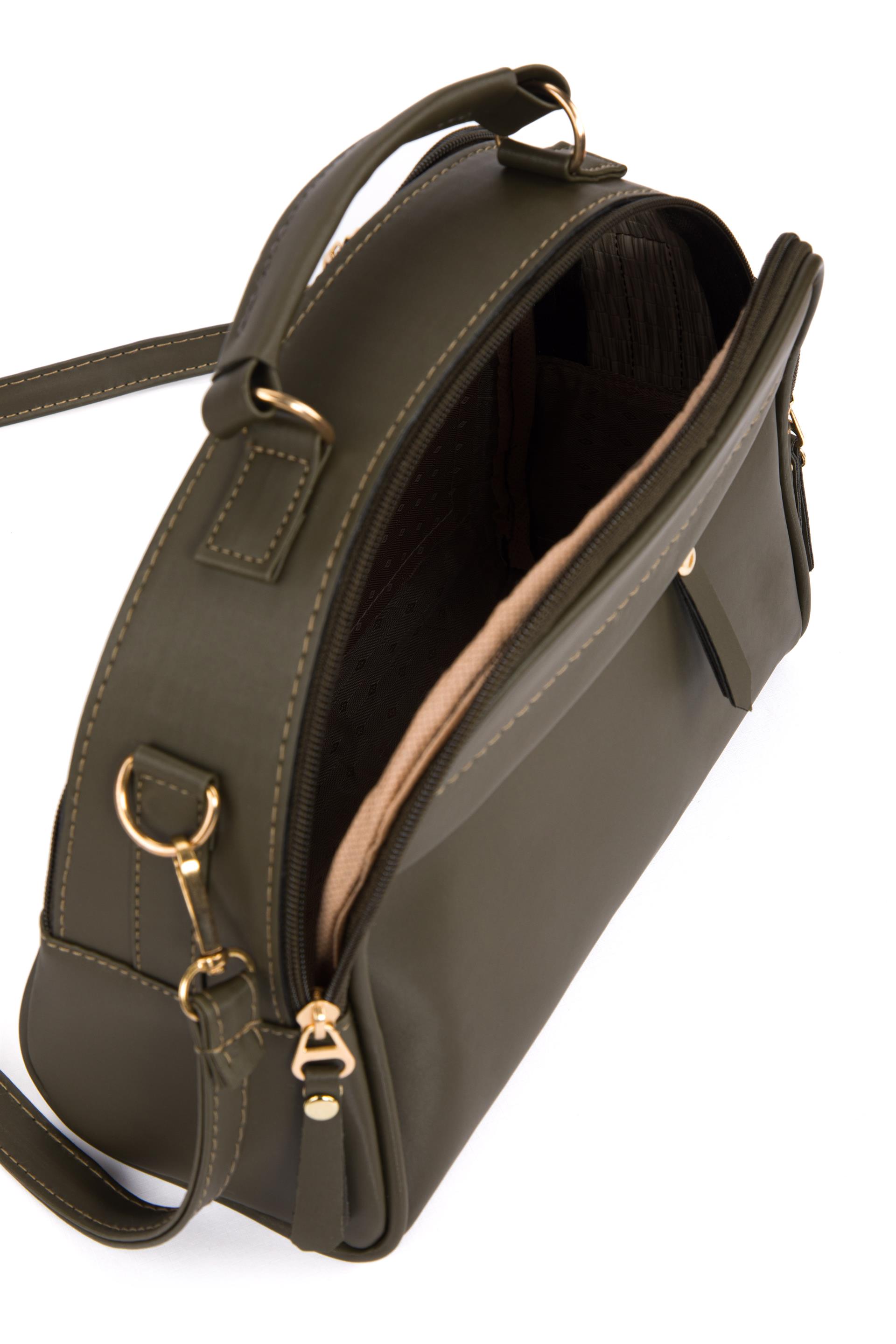 Mini K Model Çanta - Ambar