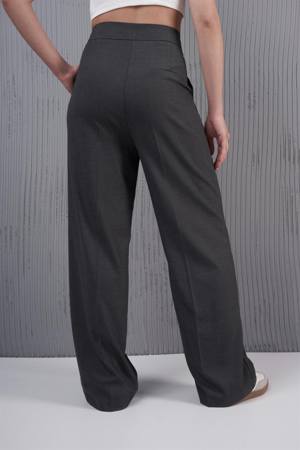 Bol Paça Pantolon Antrasit - Ambar